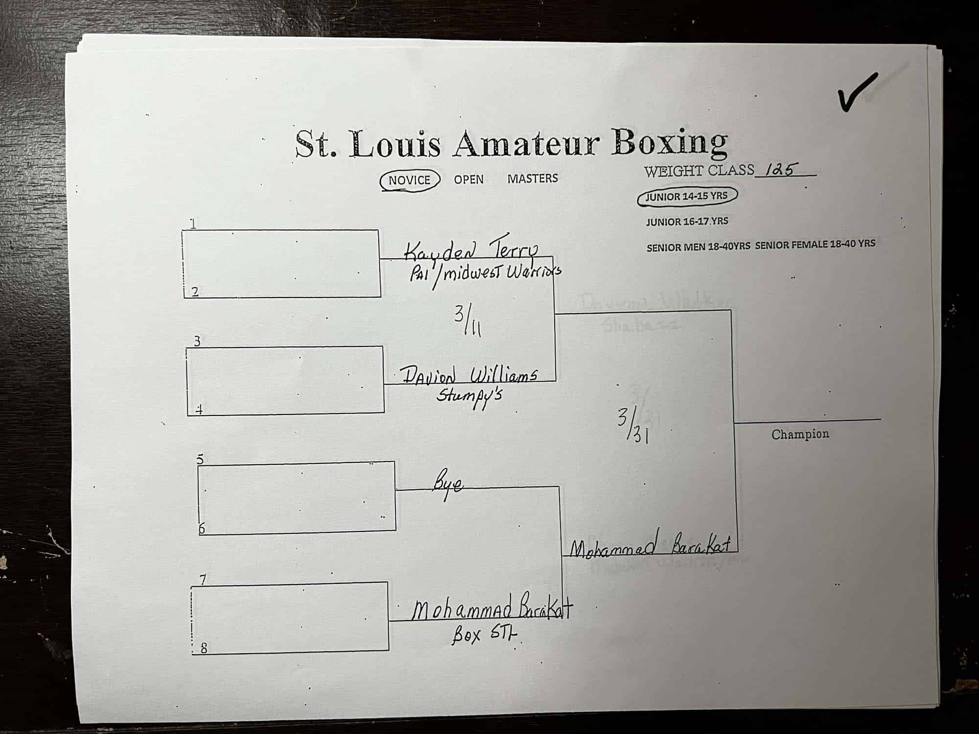 PAPER BRACKET SHEETS - Golden Gloves STL
