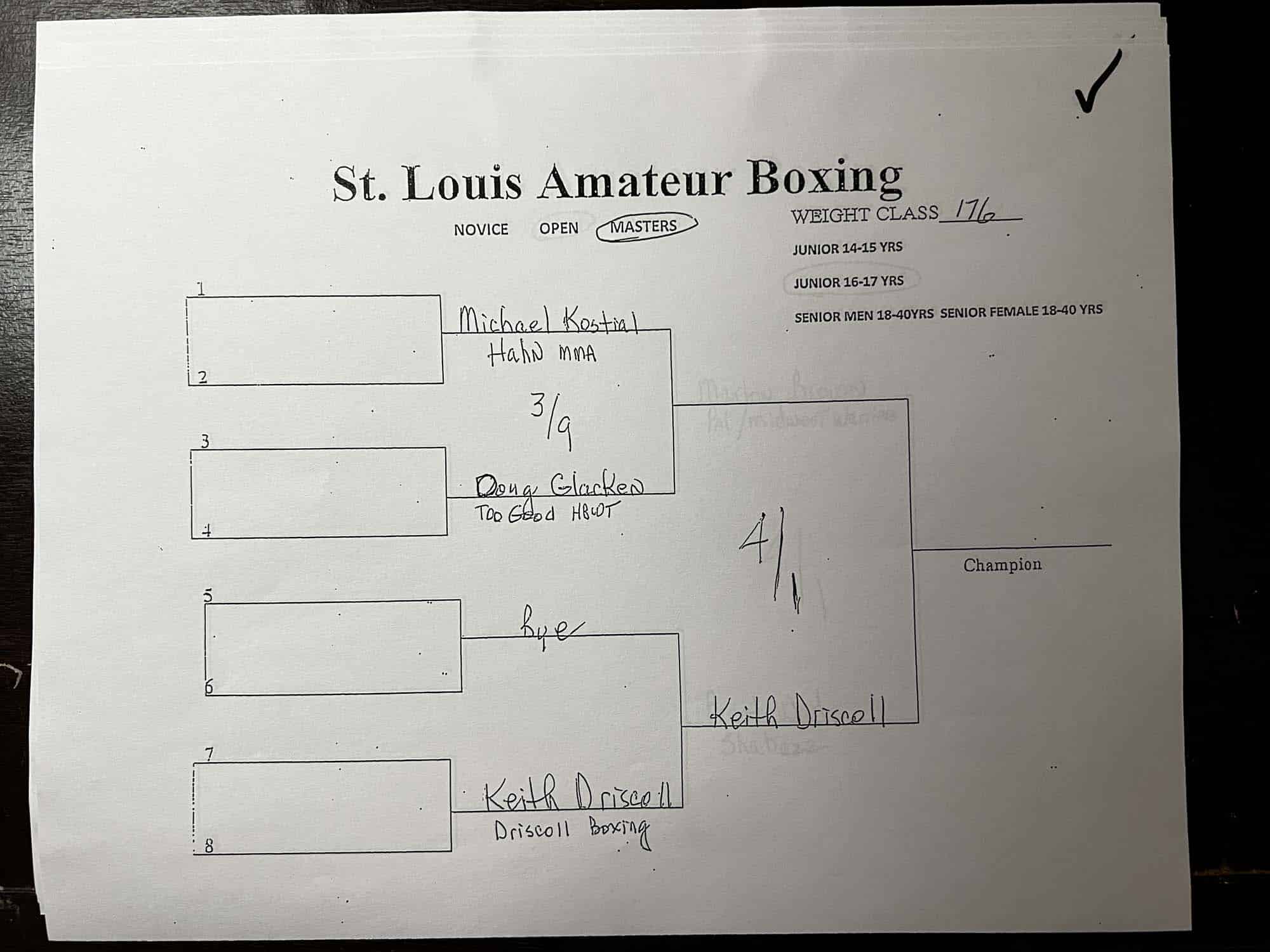 PAPER BRACKET SHEETS - Golden Gloves STL