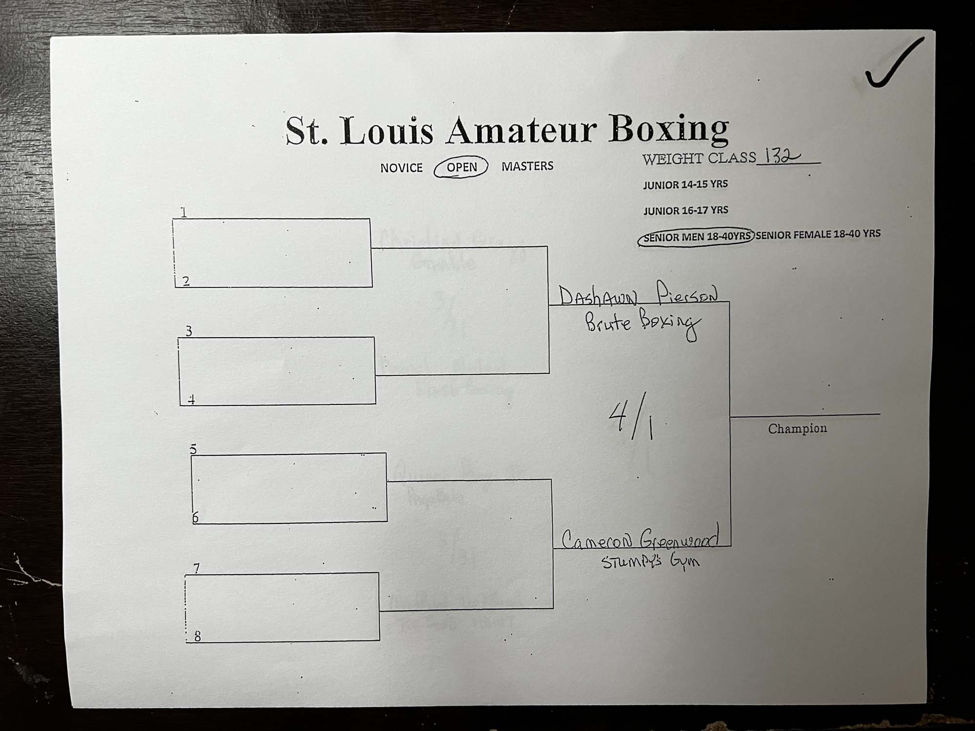 PAPER BRACKET SHEETS - Golden Gloves STL